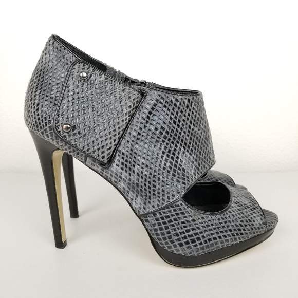 Calvin Klein | Shoes | Calvin Klein Lenora Textured Gray Design Heels ...
